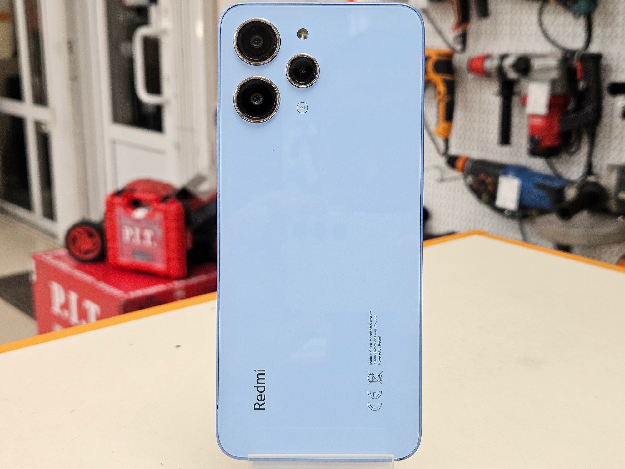Смартфон Xiaomi Redmi Note 12 4G 4/128 ГБ Global, Dual nano SIM, Ice Blue, (Б/У), уценка