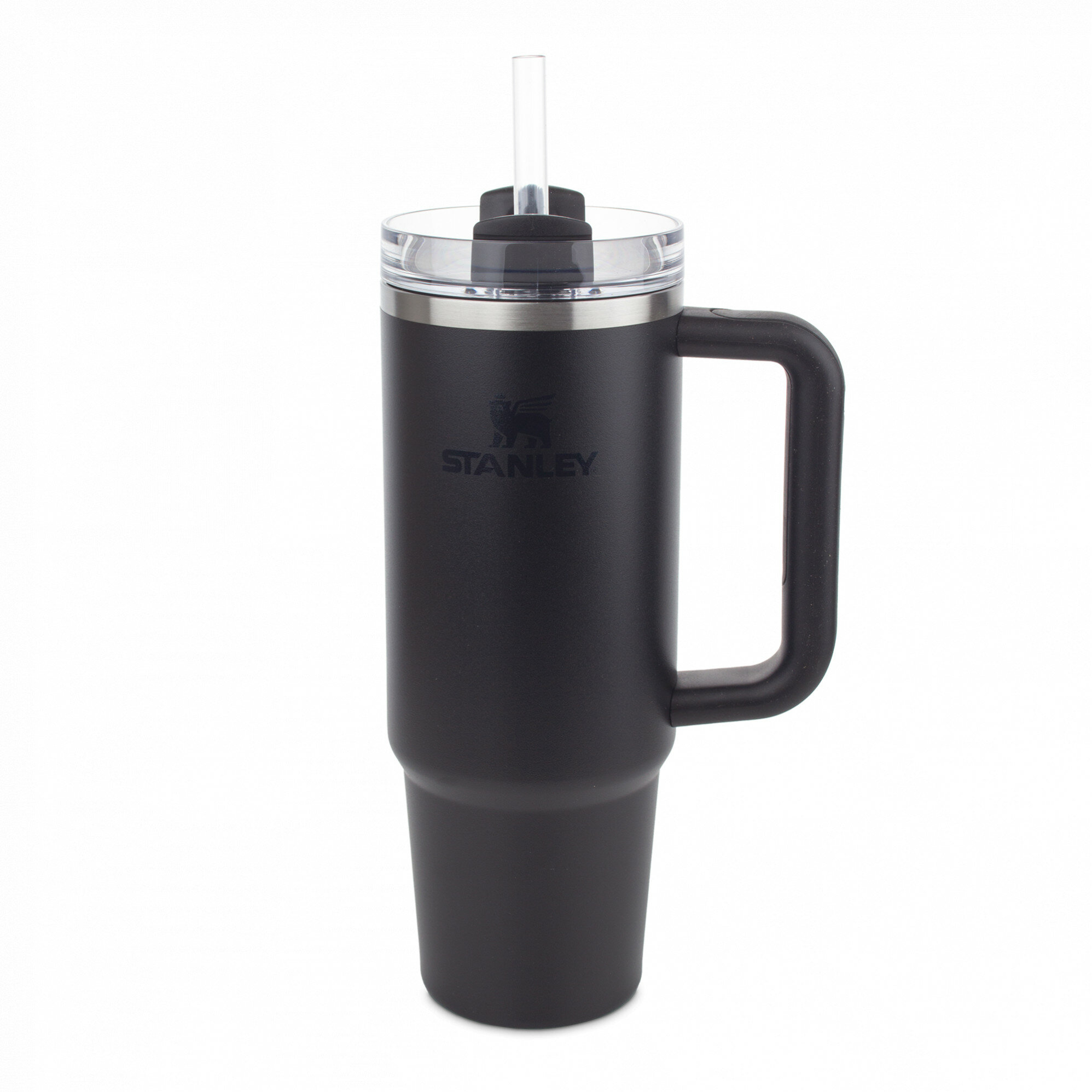 Термокружка Stanley "Quencher H2.0", нержавеющая сталь, черная, 887мл