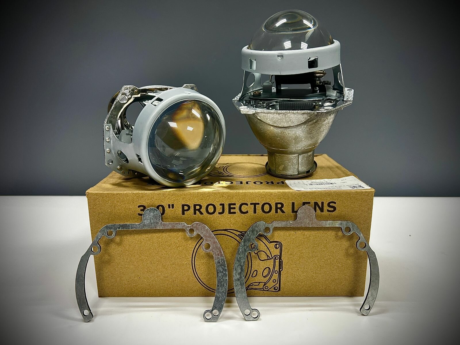 Линзы H7 галоген для совместимость - Ford Focus 3 2011-2018 / Би линзы - Hella 3 на Форд Фокус