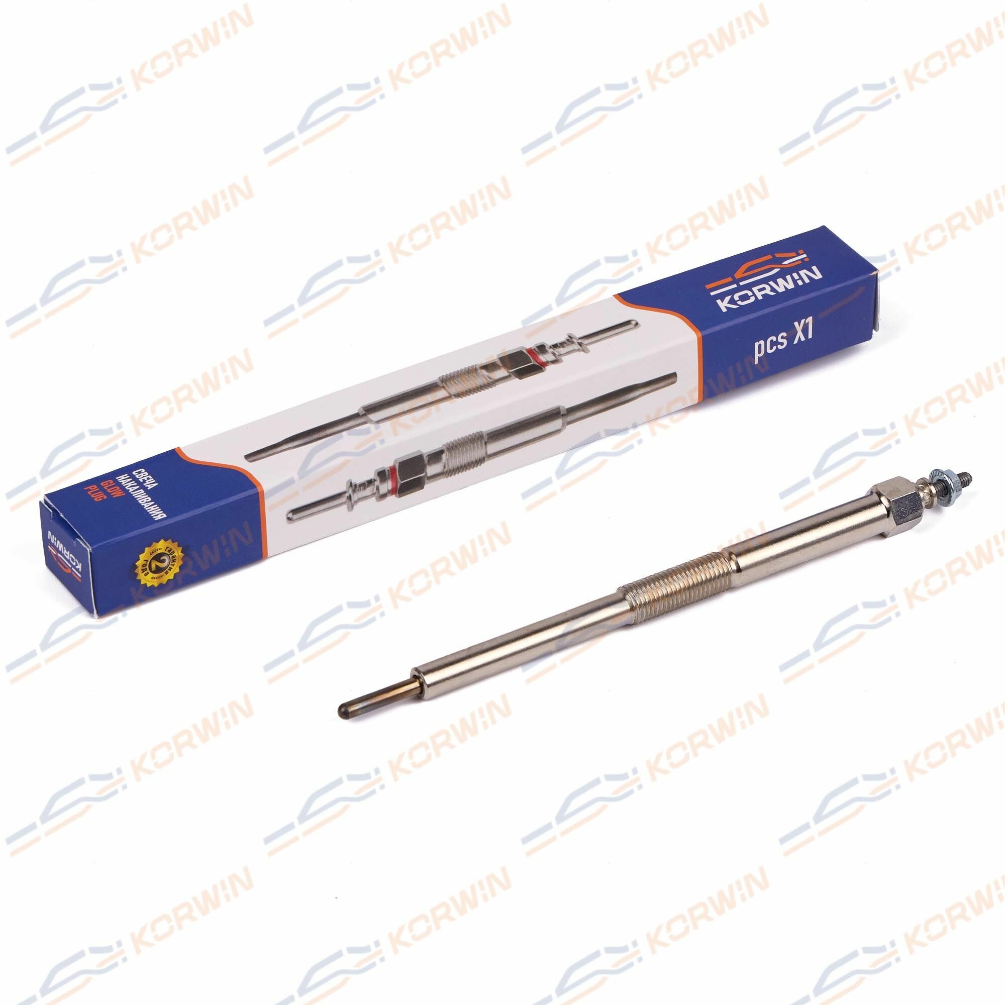 Свеча накаливания Nissan X-Trail (01-)/Pathfinder (05-) 2.2DCi/2.5DCi пр. Турция