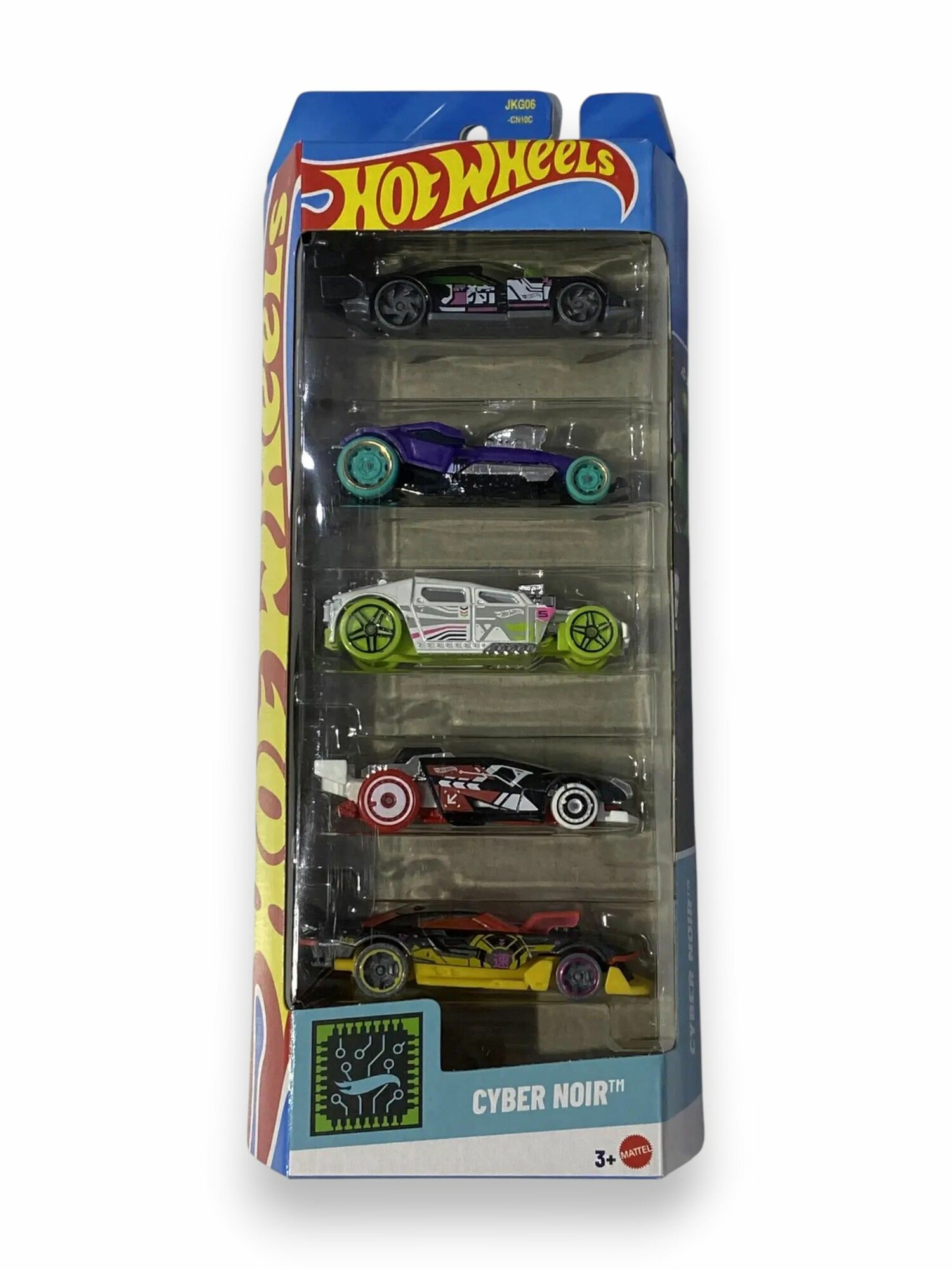 Подарочный набор Hot Wheels / Хот Вилс машинки 5 шт, Cyber Noir 1806 JKG06