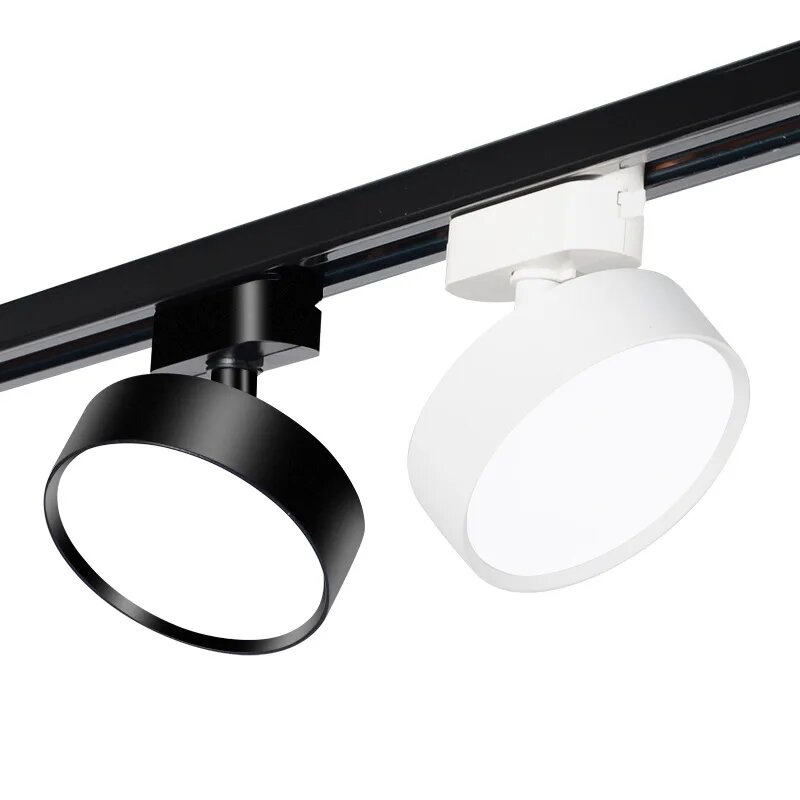 Светодиодный трековый светильник abay COB 9/12/18/24 Вт белый White 24W Dimmable, Neutral light 4000K