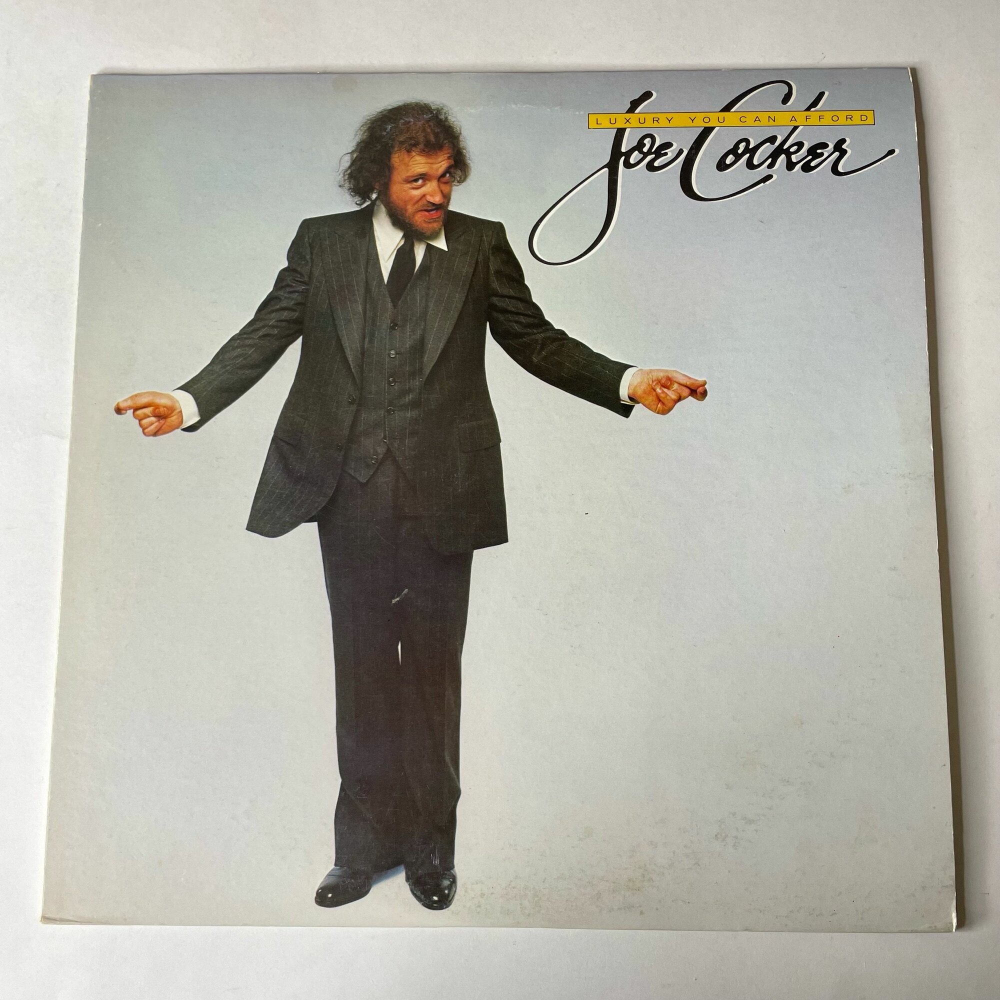 Винтажная виниловая пластинка LP Joe Cocker Luxury You Can Afford (Япония 1978) (Без Оби) Boogie Baby