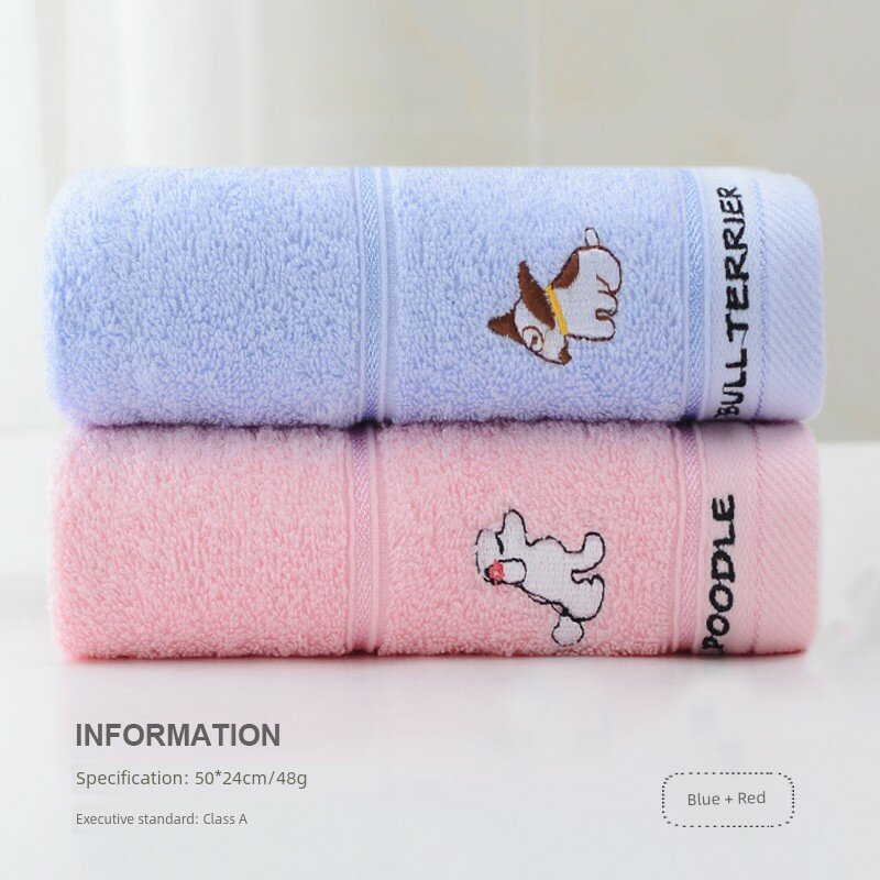 Полотенце Jialiya из чистого хлопка для детей, милое полотенце для лица для девочек, мягкое и впитывающее для купания,