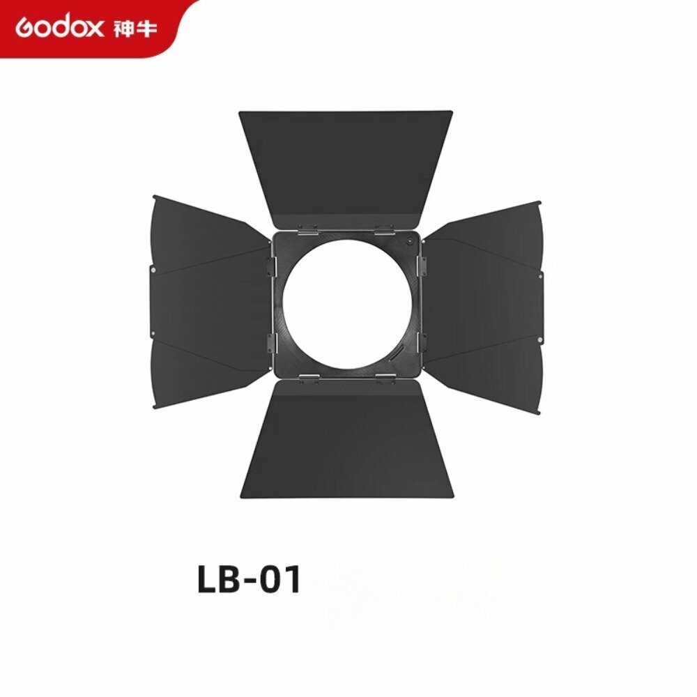 Godox FLS8 FLS10 Fresnel Lens LB-01 LB-02 Barndoor Светодиодная Видеосветка С Креплением Godox Bowens