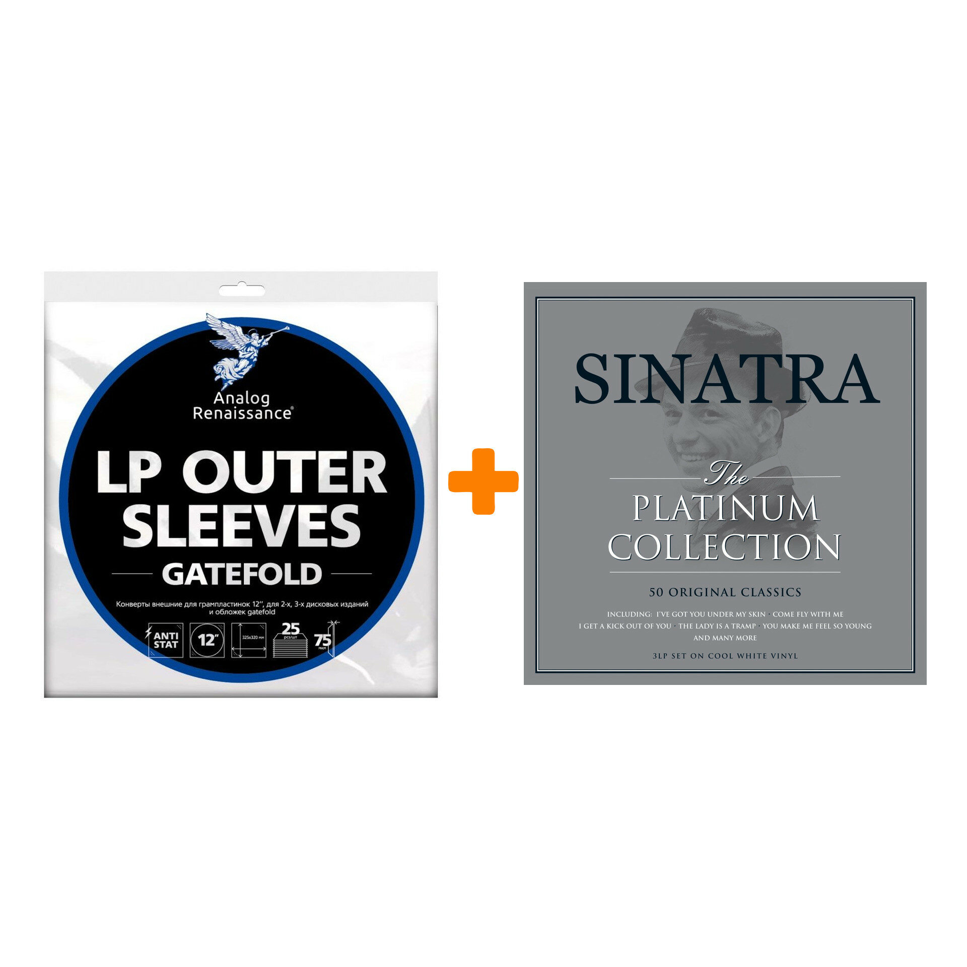 Sinatra Frank The Platinum Collection 3LP + Конверт внешний 12" Gatefold 25шт