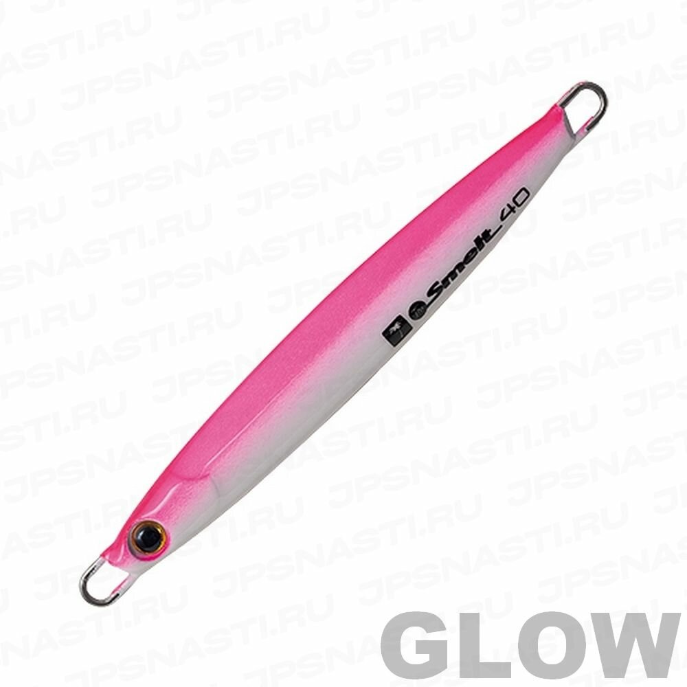 Пилькер для рыблки Palms The Smelt, 20 г, TSM-20/G-04 Glow / Пилькер для морской рыбалки