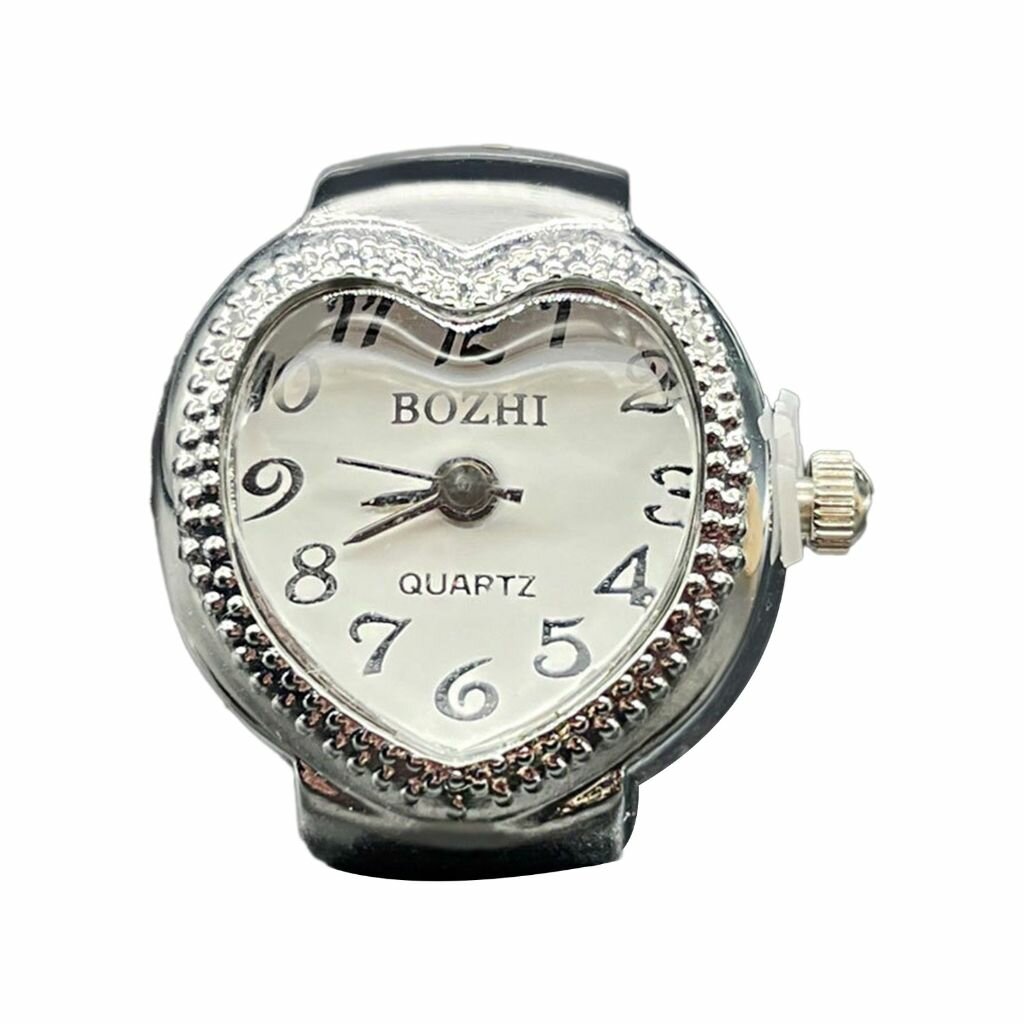 Любовные Кварцевые Часы С Кольцом-Белый