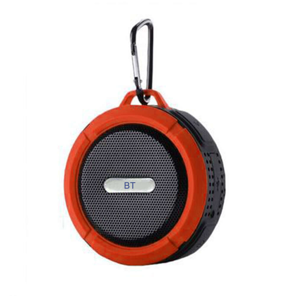 Колонка C6 Mini Wireless BT 5.0 IP65 Водонепроницаемая Портативная С микрофоном USB Заряжаемая Черный Белый Зеленый Красный Синий Оранжевый