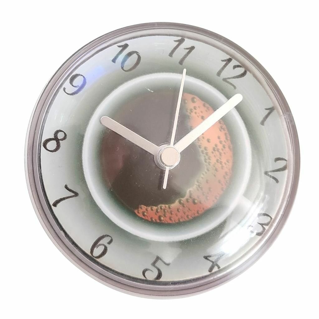 Водонепроницаемые цифровые часы для ванной с присоской