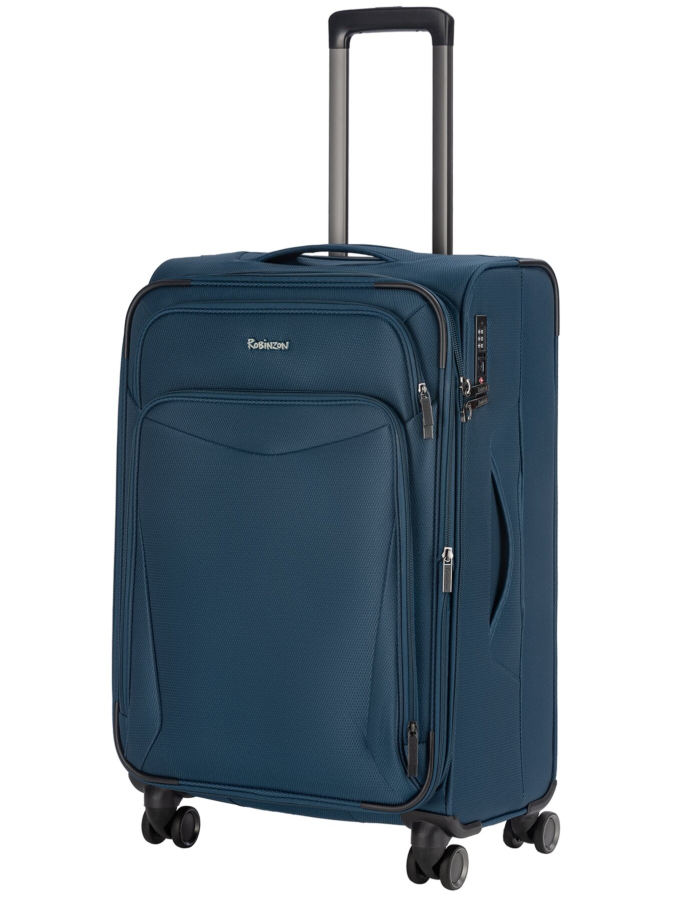 Чемодан Robinzon, 70 л, синий