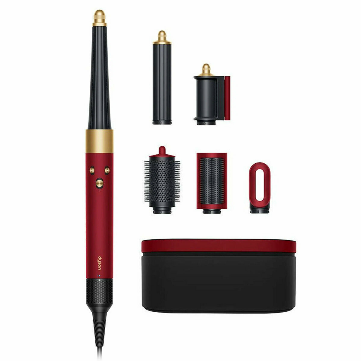Стайлер Dyson HS08 Airwrap ID, Red Velvet/Gold, HK(NO.594804-01)