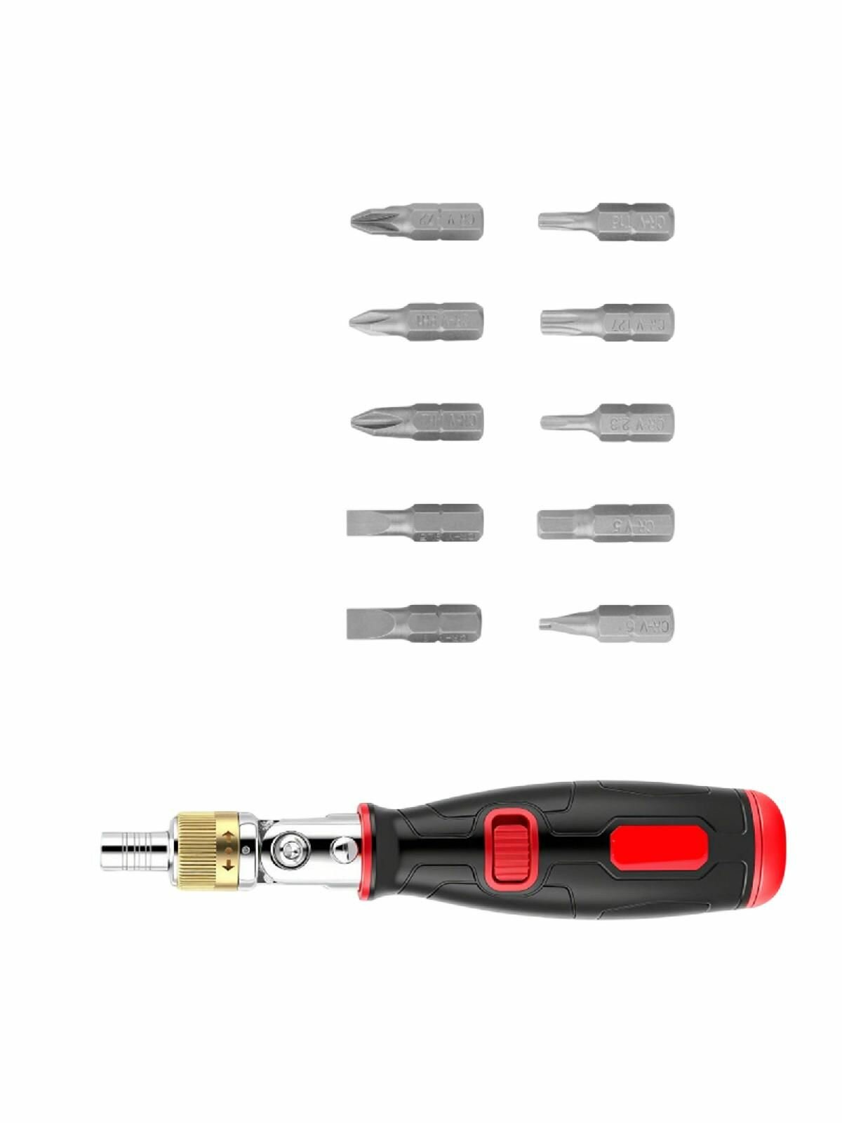 Принадлежности для инструментов, Крестообразный торцевой ключ специальной формы с несколькими углами наклона, многофункциональная отвертка, отвертка-красный