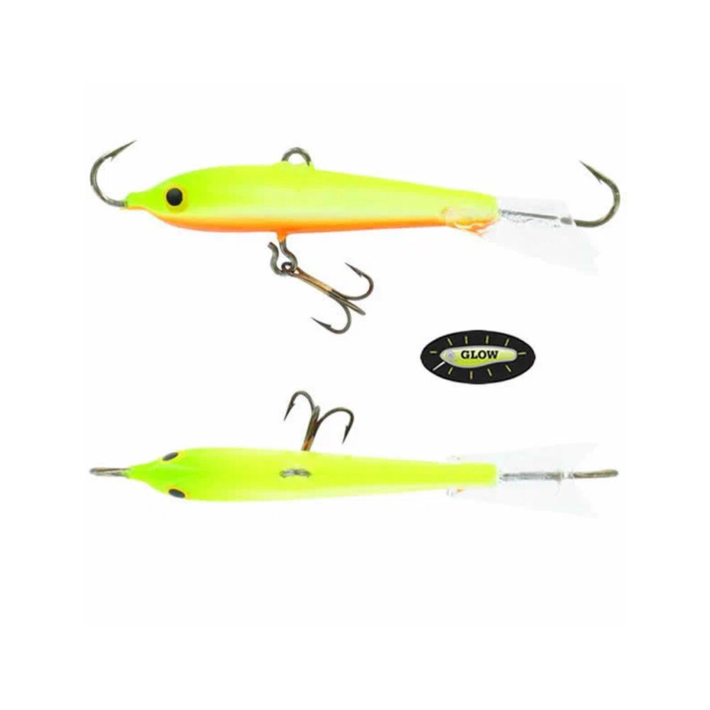 Балансир Kuusamo Tasapaino 50 GLOW/FGR/FYe/W-O, длина 50 мм, вес 4,4 г