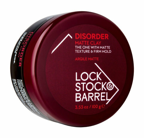 Lock Stock Barrel Disorder Matt Clay Жесткая глина для укладки волос 100мл