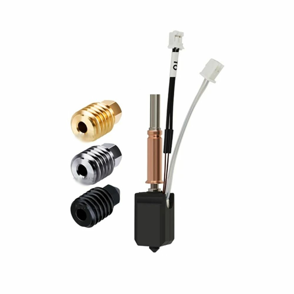 Комплект хотэнда Anycubic Kobra 3 Combo Hotend Kit: новый модернизированный хотэнд для 3D-принтера, латунь, медь, закаленная сталь, сопло Anycubic Kobra 3.