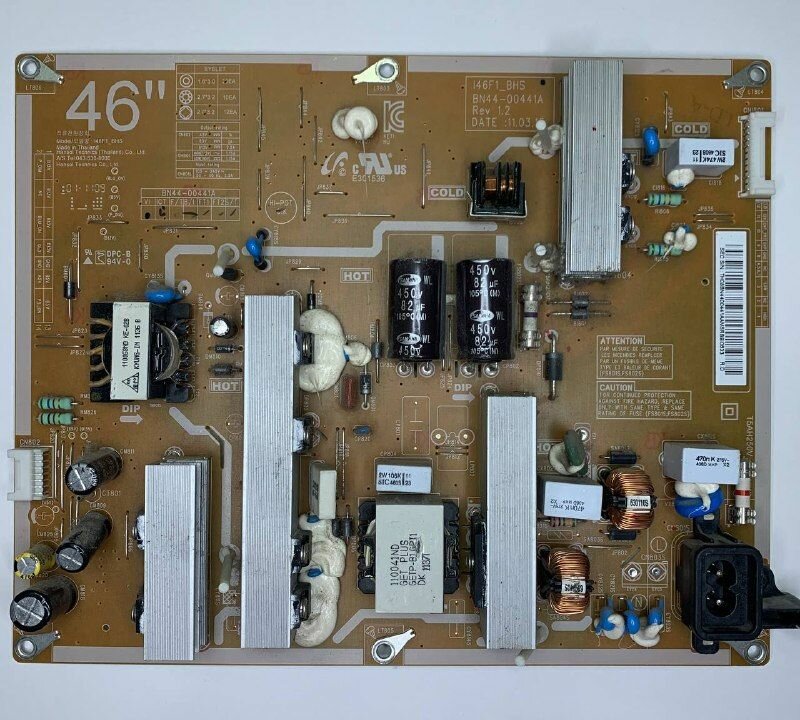 Блок питания PSU: BN44-00441A 46F1_BHS для телевизора SAMSUNG LE46D551K2W