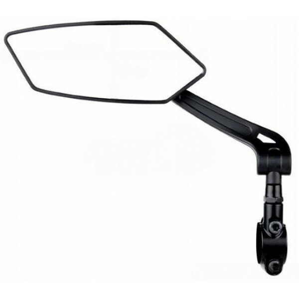 Зеркало заднего вида EasyDo, левое 60х150мм, алюминий, черное RM-01-ED-3171-1(left)