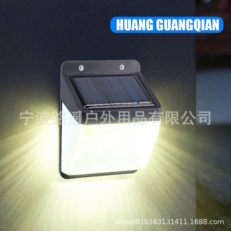 Полукруглый светильник для ограждения на солнечной батарее, уличный настенный светильник, рассеянный свет, светильник для лестницы, столбчатый светильник, ночник