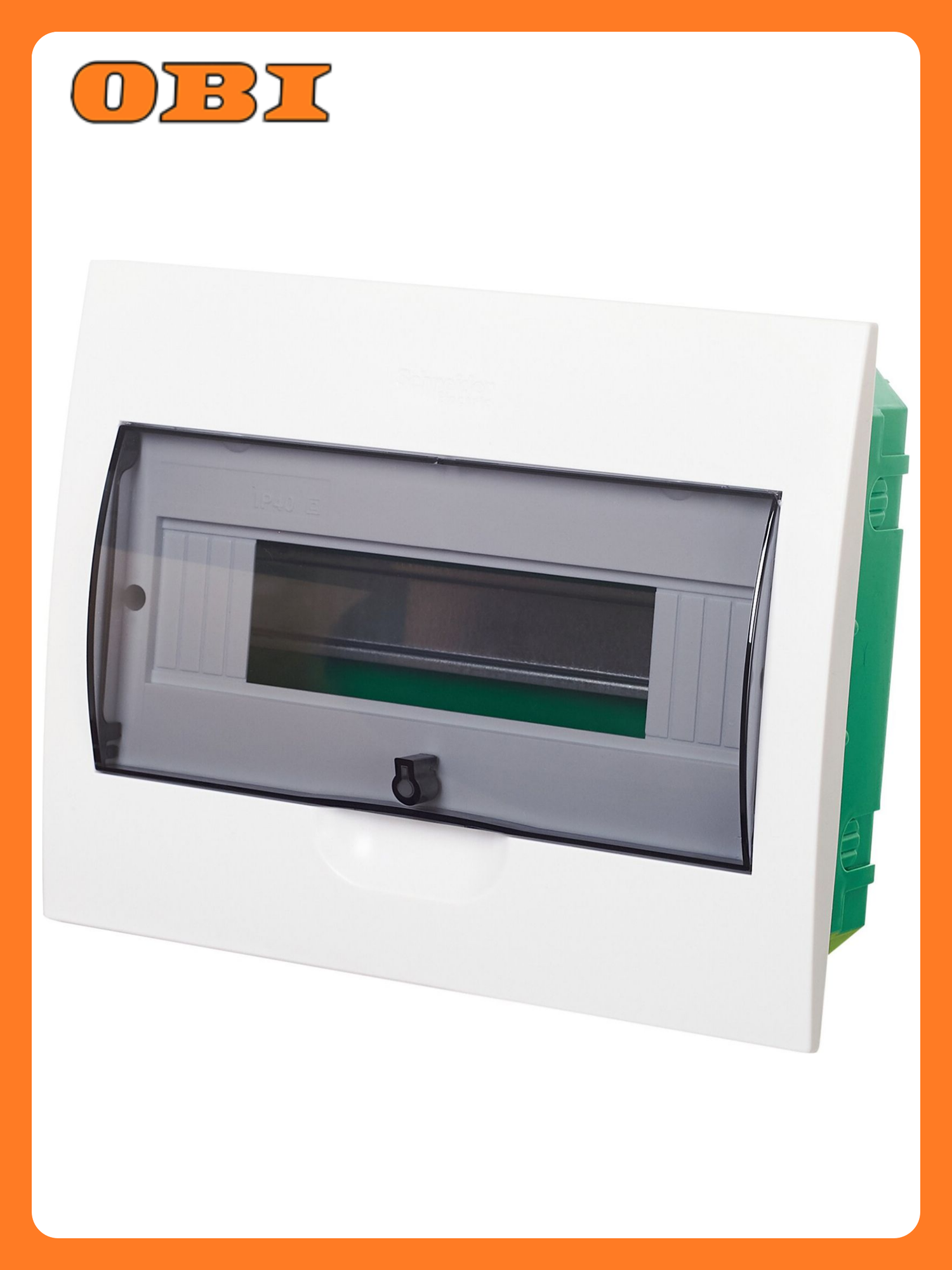 Распределительный щит Schneider Electric Easy9, встраиваемый, 12 модулей, IP40, белый