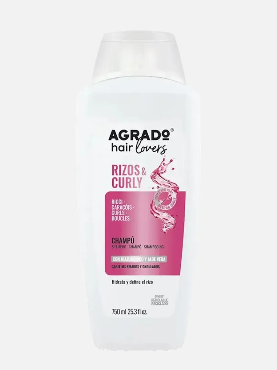 Шампунь для волос AGRADO curls&curly
