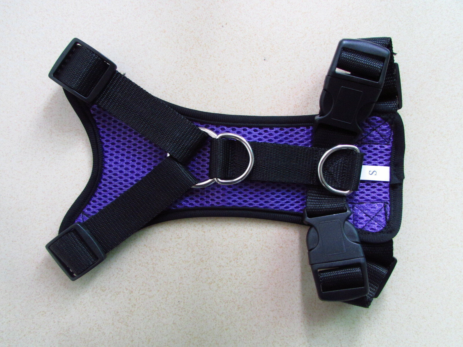 Фиолетовая S Собачья Автомобильная Система Безопасности с Регулируемым Грудным Поясом для Средних Собак, Безопасная и