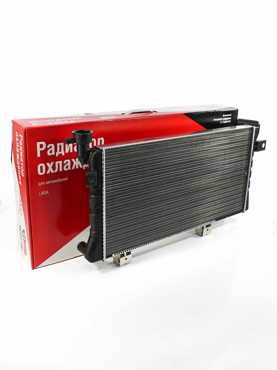 Радиатор охлаждения ВАЗ 2104, 2105, 2107 (инжектор)