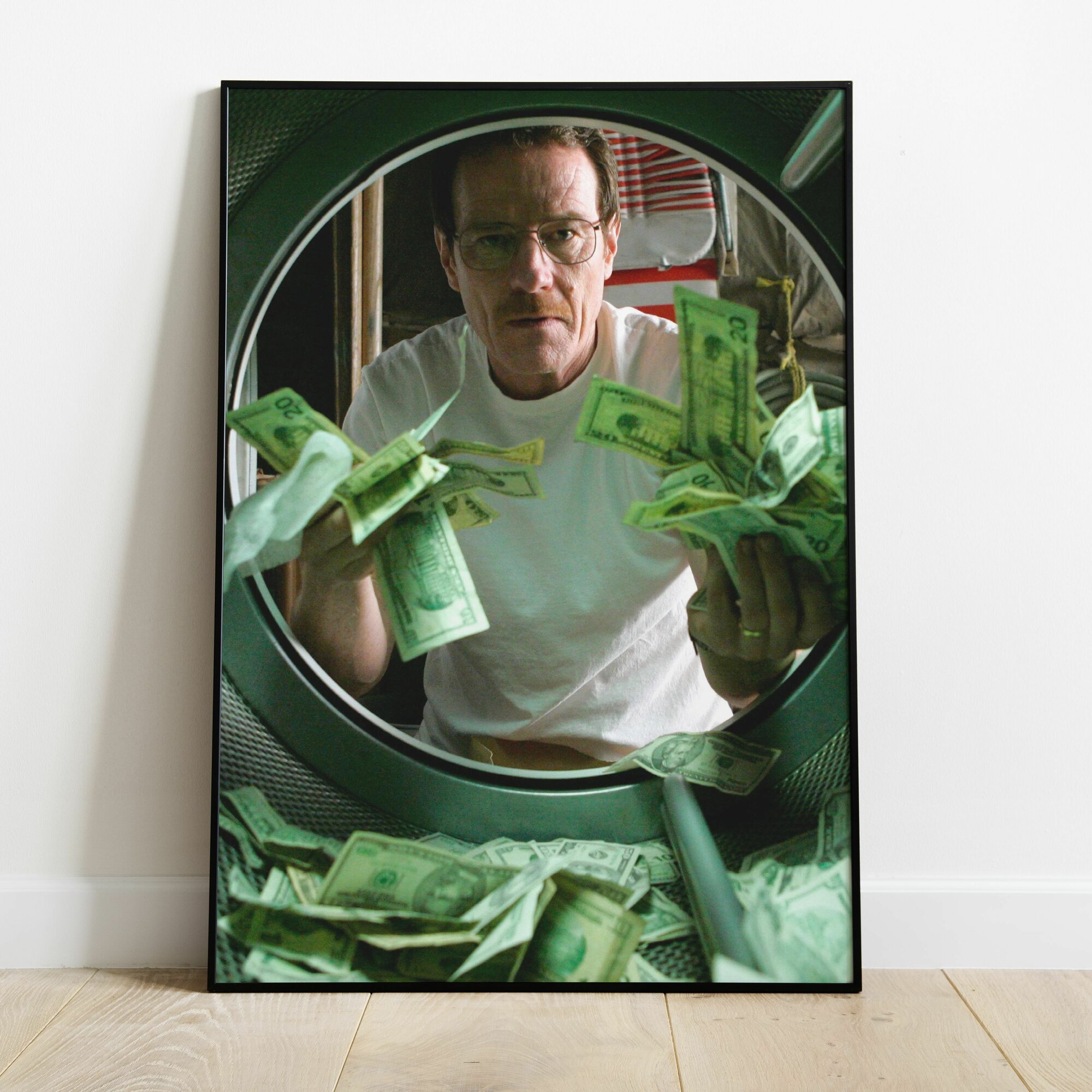 Плакат на стену для интерьера Во все тяжкие (Breaking Bad) / Постер по сериалу формата А4 (21х30 см)