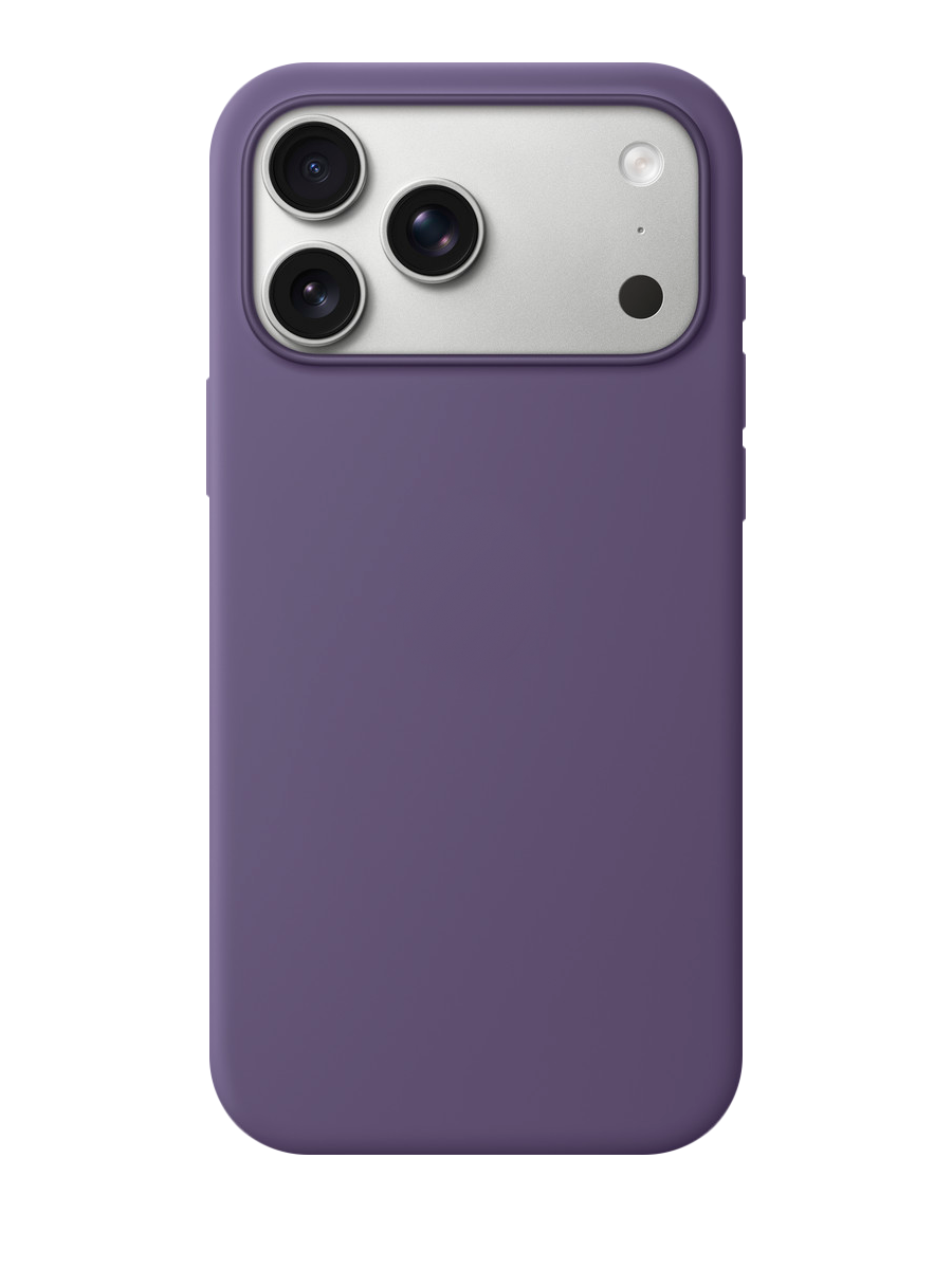 Чехол силиконовый Магсейф для iPhone 17 Pro Max Purple Fog, Silicone case Магсейф для айфон 17 Про Макс - Фиолетовый