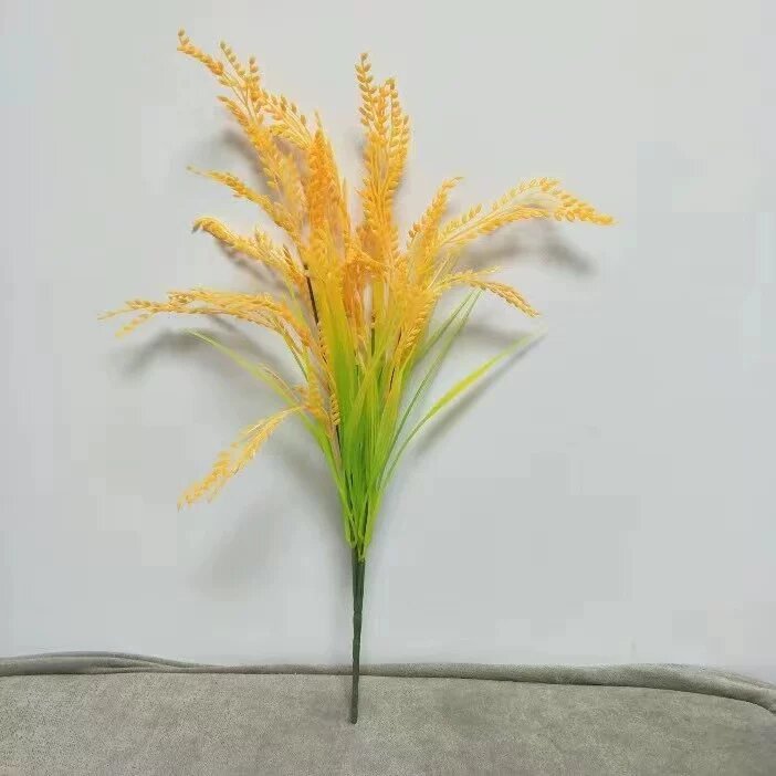 Искусственные цветы из соломы и ячменя для декора детских садов, пластиковые цветы для интерьера, сухоцветы, украшения
