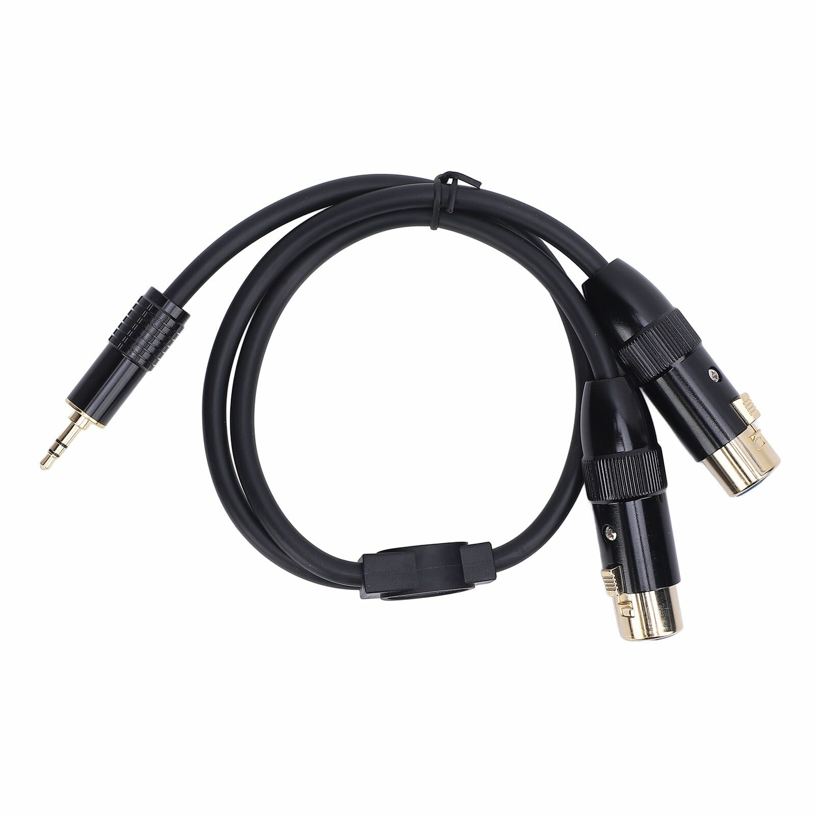 3,5 мм для TRS Male to Dual XLR Female Cable 1/8in Jack 0,5 м Active Speaker Connection Cable
