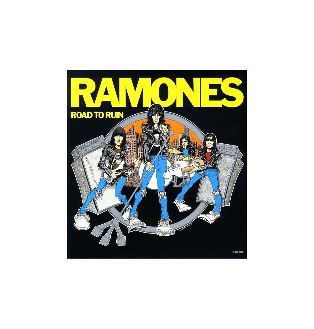 Виниловая пластинка Ramones - Road To Ruin (40th Anniversary) (remastered) (Limited-Edition) (Blue Vinyl) (1 LP)