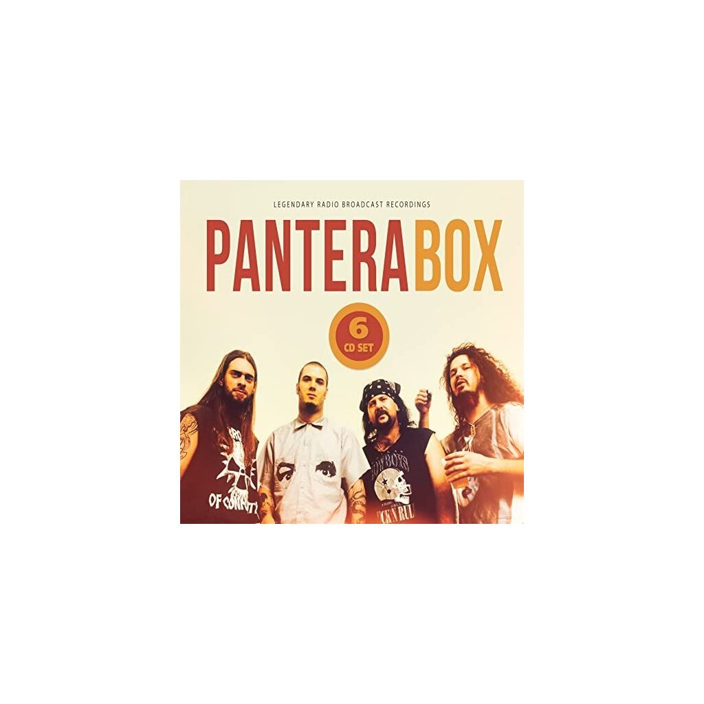 Диск Pantera - Box - Legendary Radio Broadcast Recordings (6 CD)
