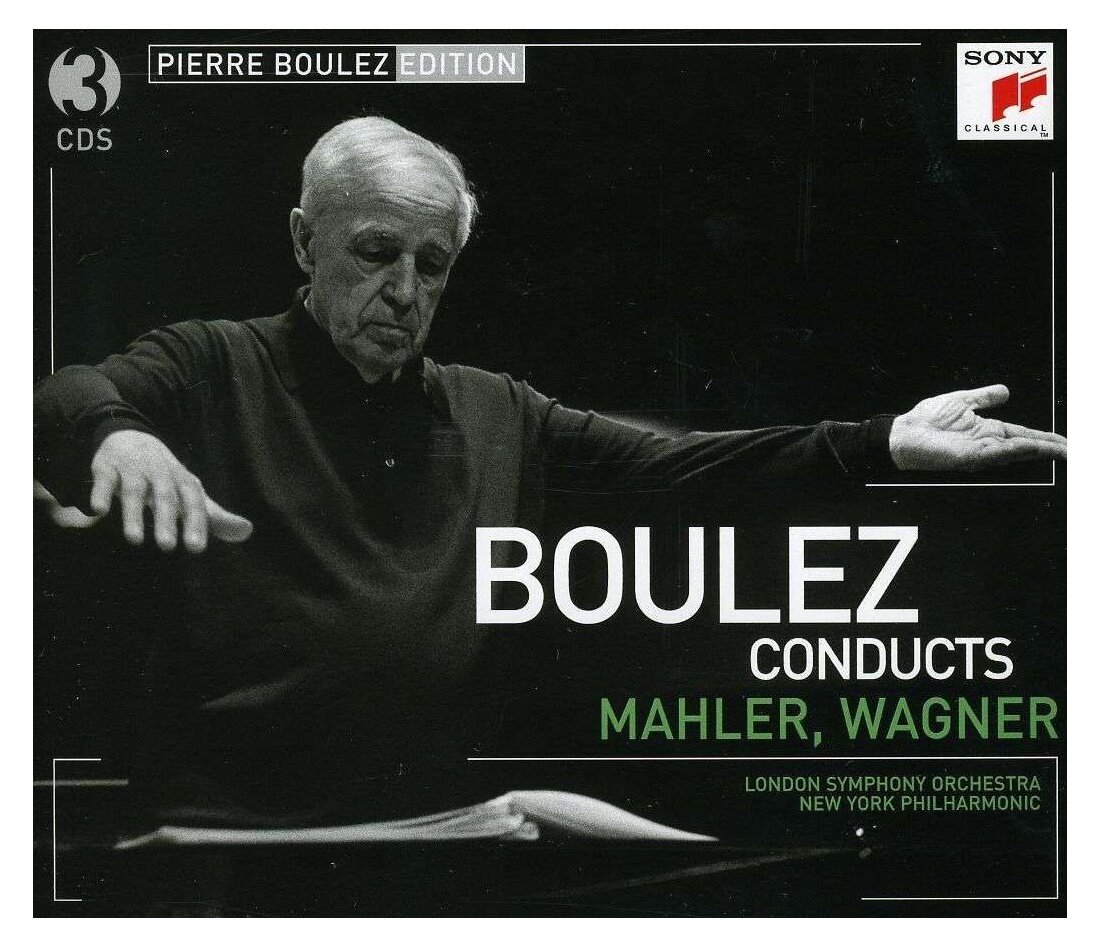 Диск Pierre Boulez Edition (Sony): Gustav Mahler/Richard Wagner (3 CD)