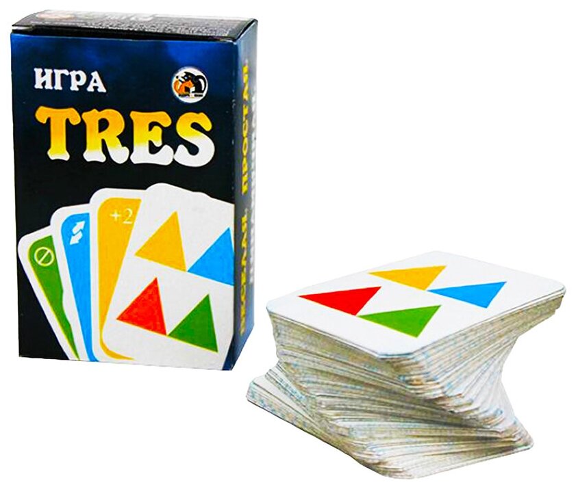 Игра настольная карточная TRES (как UNO)