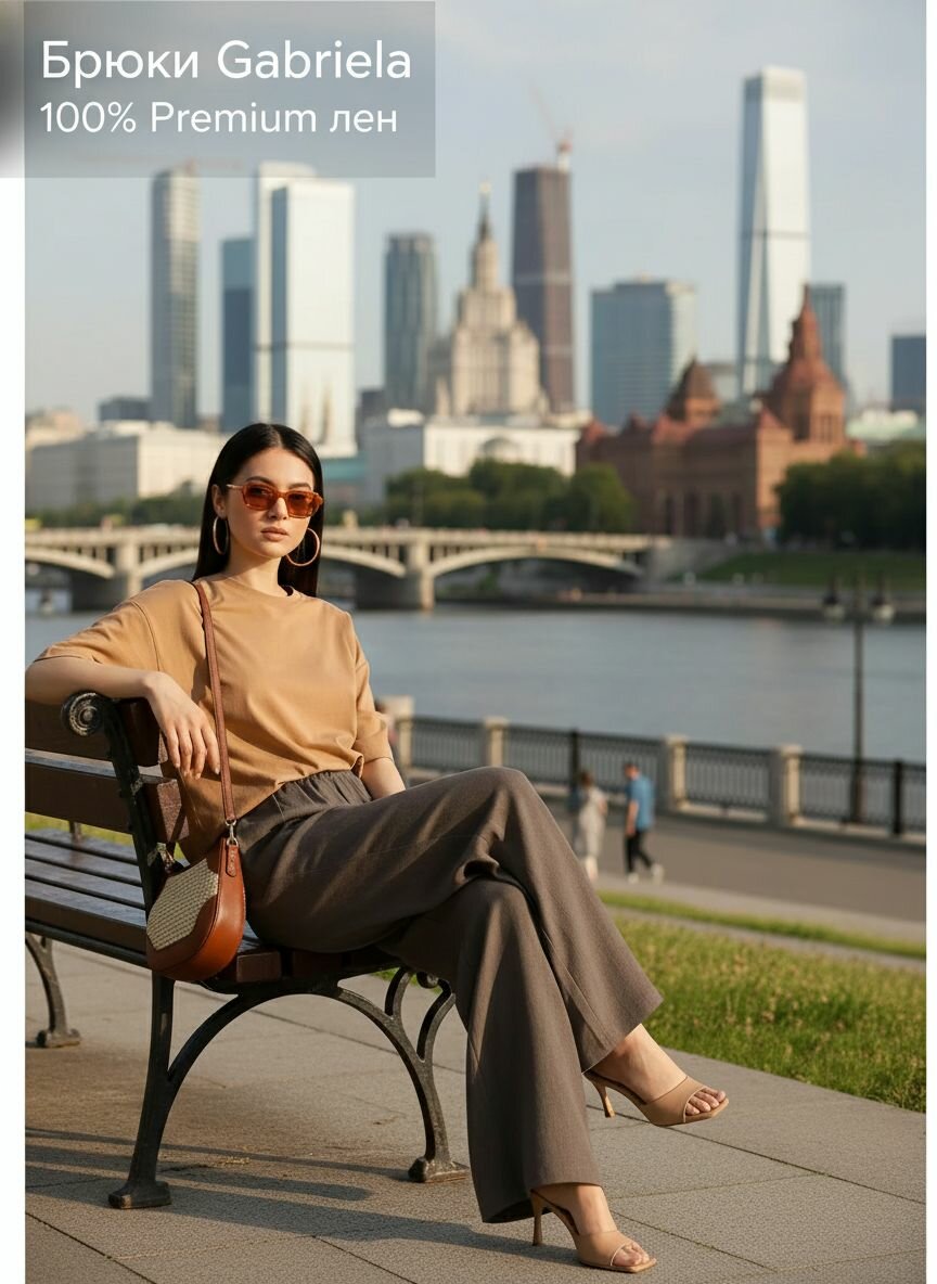 Брюки палаццо Базовая коллекция