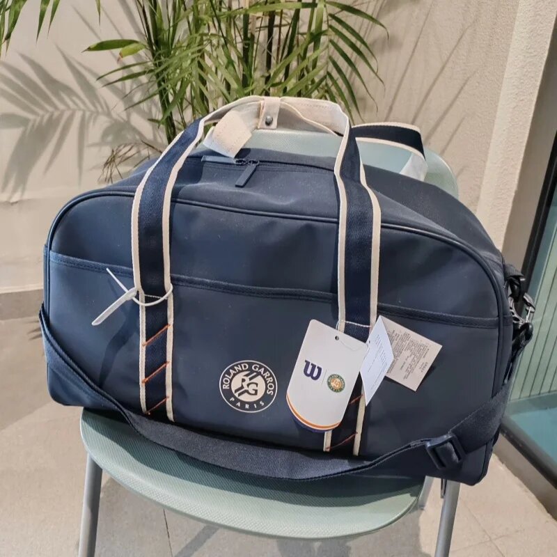 Wilson 2025 Roland Garros Session маленькая спортивная сумка Navy Blue