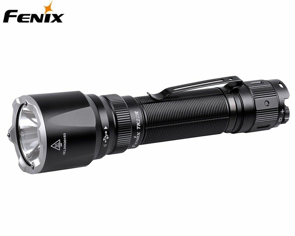 Фонарь Fenix TK22R, Li-ion 21700, 480 метров, 3200 люмен (Комплект)