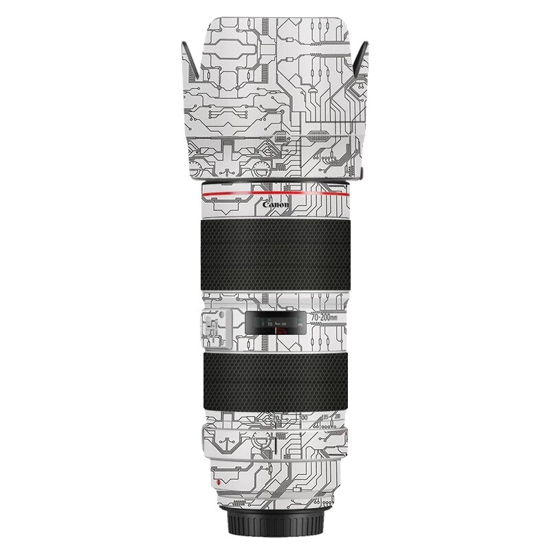 Запечатывающая пленка для объектива Canon EF70-200mm f/2.8L III с белым цепным рисунком