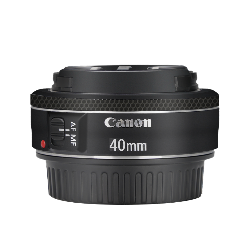Объектив Canon EF 40mm f/2.8 STM в матовом черном цвете - профессиональная компактная линза для камер Canon EOS