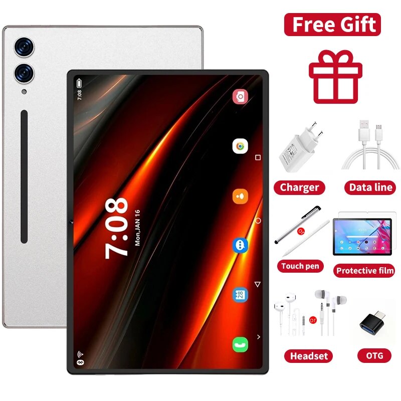 Планшет Pad S10 Pro 12GB 512GB серебристый