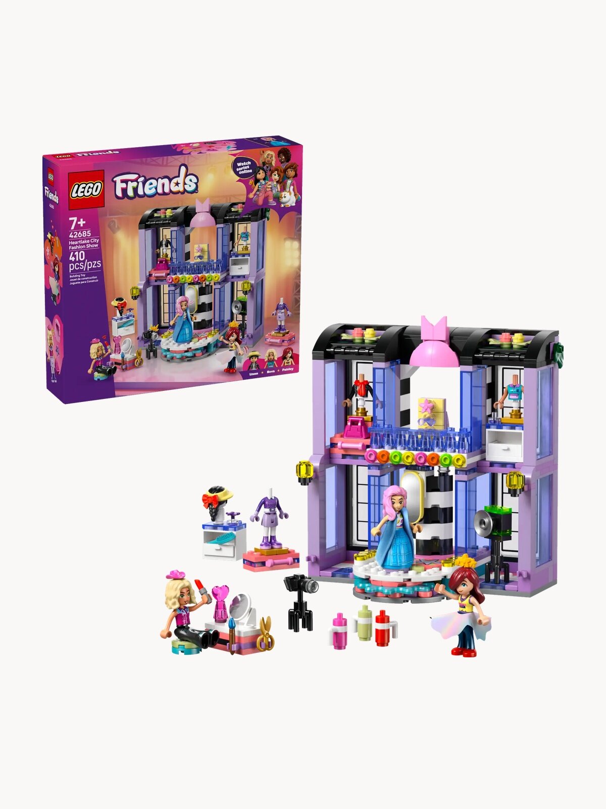 Конструктор LEGO Friends 42685 Модный показ в Хартлейк-Сити, 410 дет.