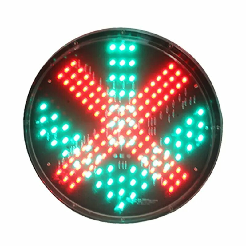 WDM AC85-265V 12 В постоянного тока 24 В 300 мм красная перекрестная Зеленая Стрелка фотоэлемент светосигнала AC85-265V