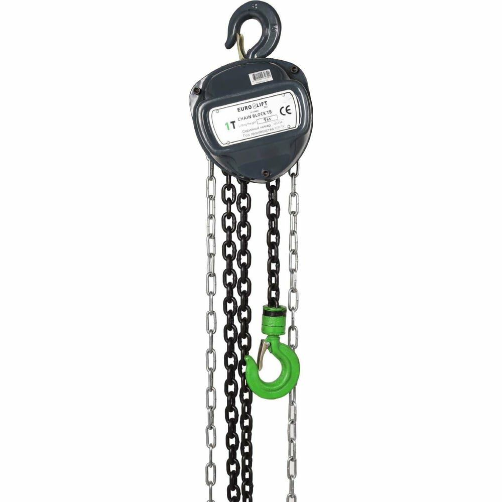 Ручная шестеренная стационарная таль EURO-LIFT ТВ