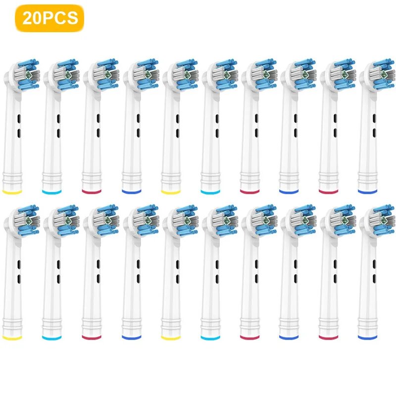 Насадки для электрической зубной щетки Oral-B 16-20 шт Белый, 20pcs EB18P