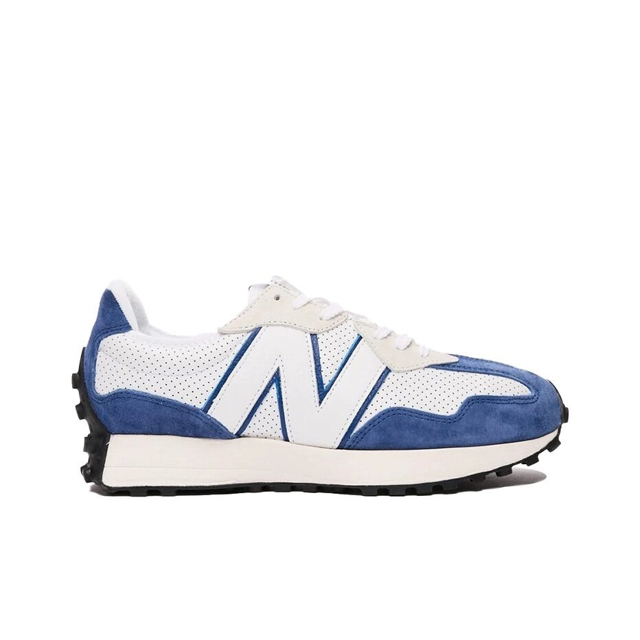 Кроссовки New Balance NB 327, размер EU 38 стопа (23.5CM), white/blue — фото 1