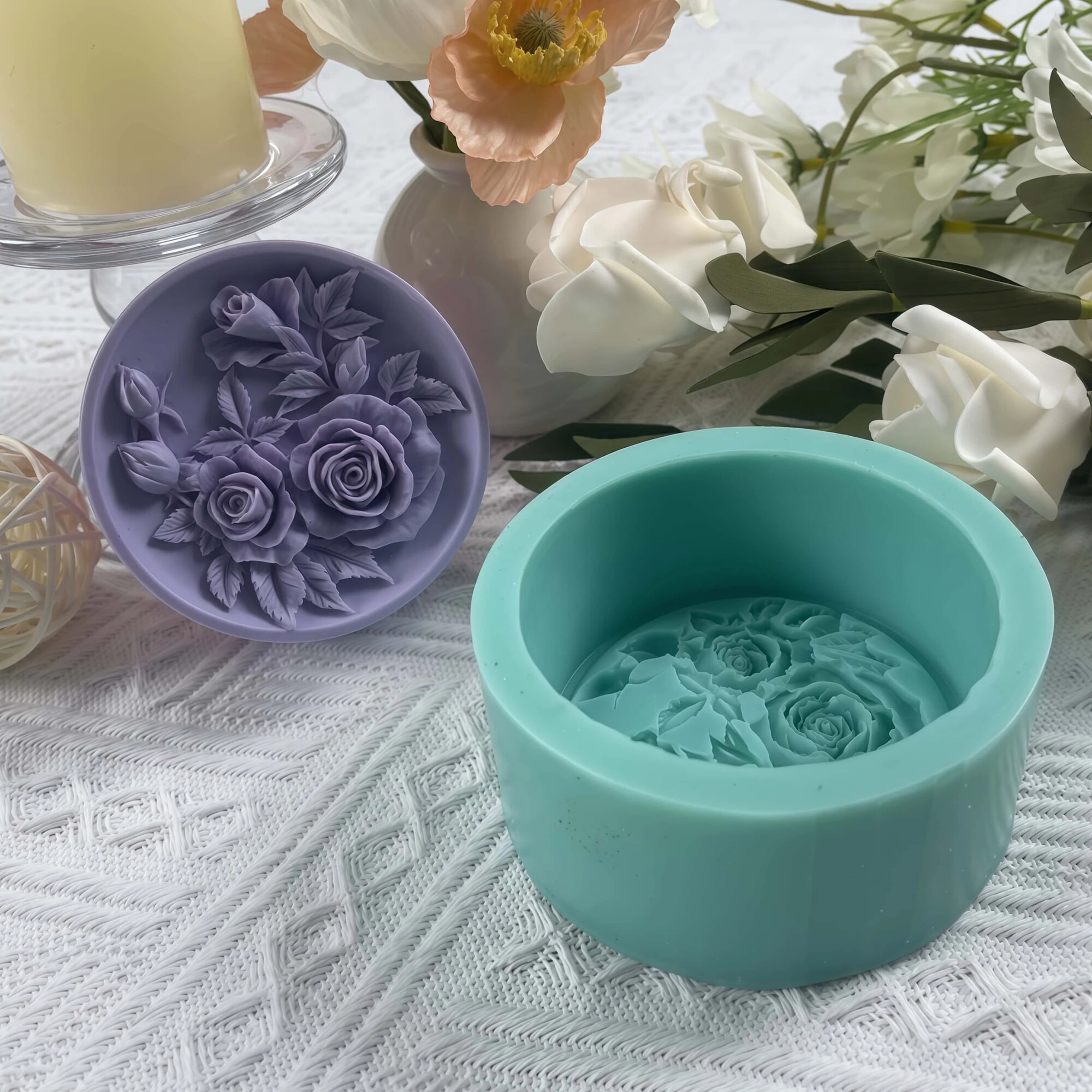 Силиконовые формы для мыла Great Mold 3D Роза