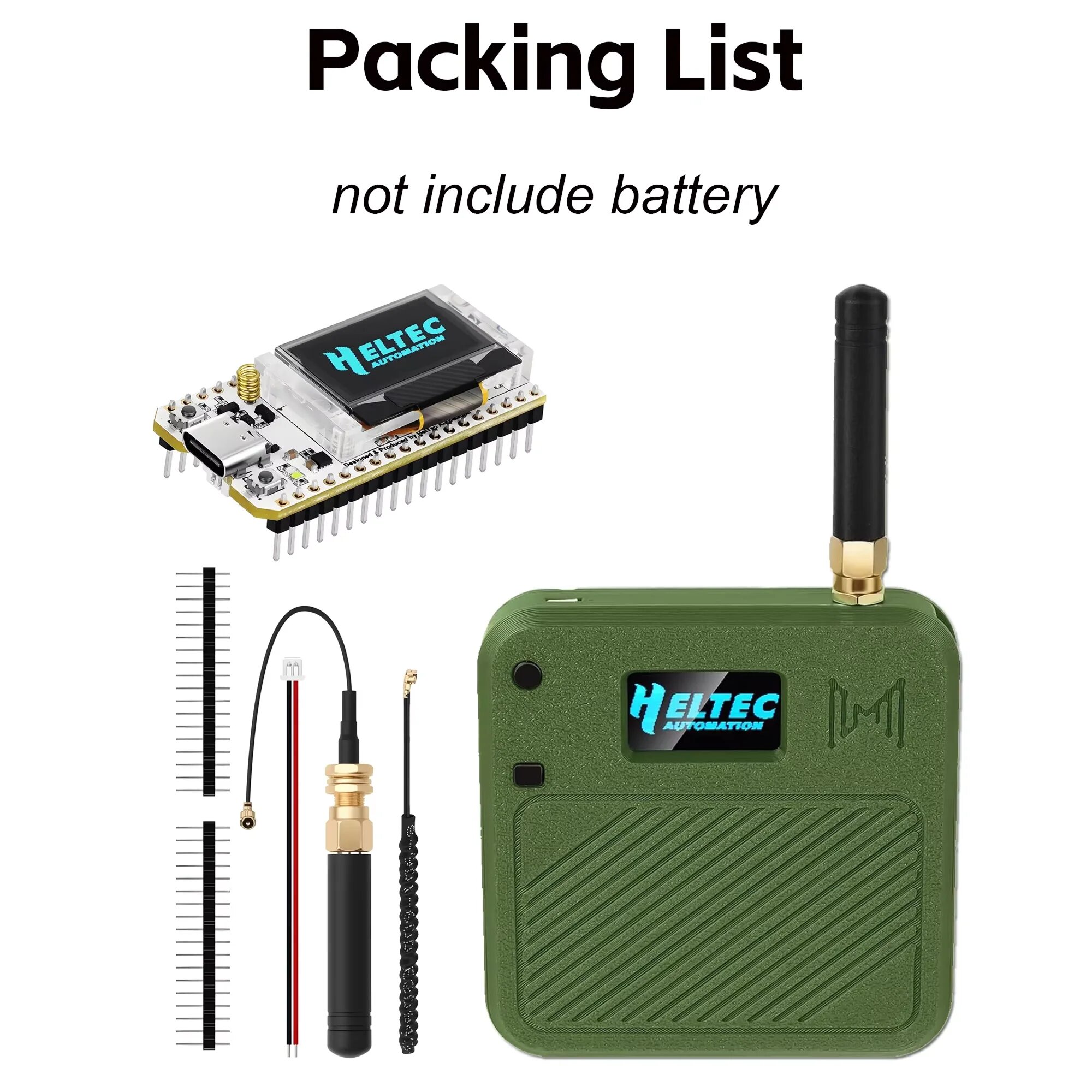Heltec V3 LoRa32 Kit, Green 863-928MHz