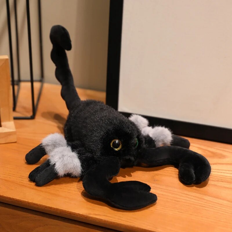 Мягкая плюшевая игрушка-скорпион GDzaccly gray scorpion xl, about 30x23cm