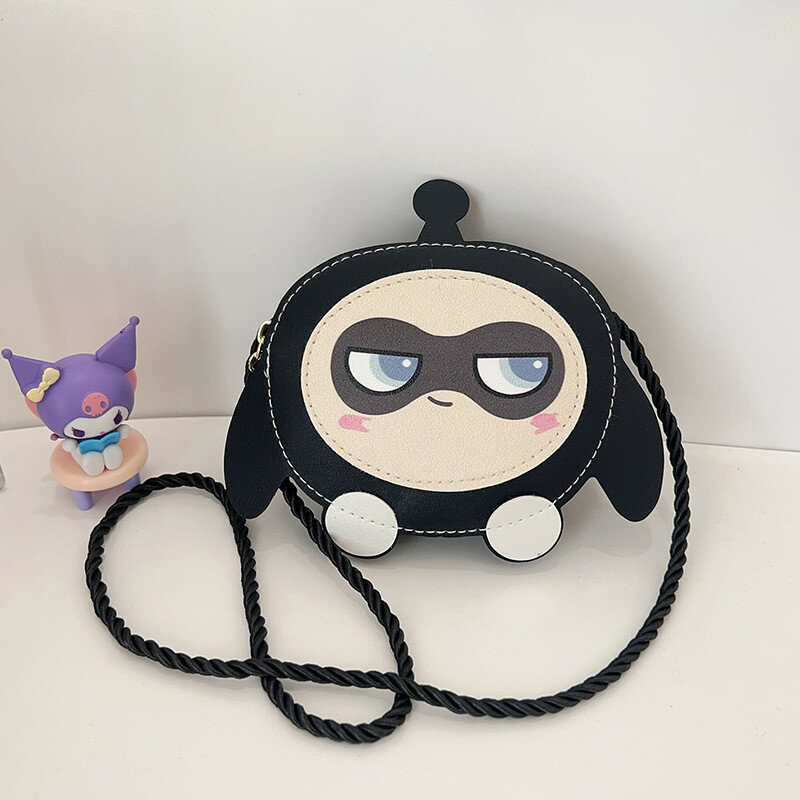 Сумка small bag для девочек в игривом аниме стиле, легкая и прочная, идеальная для повседневной моды, черная